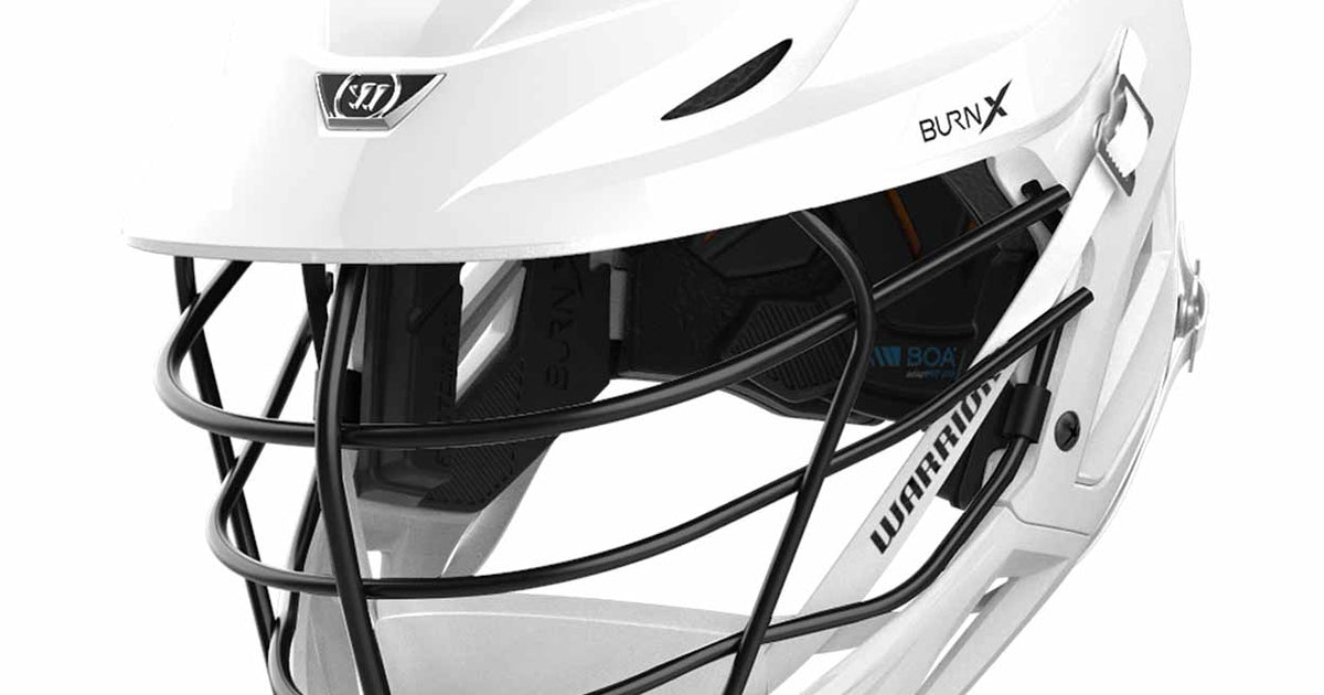 Brine Burn X Lacrosse Goalie Helmet – Elite Headgear