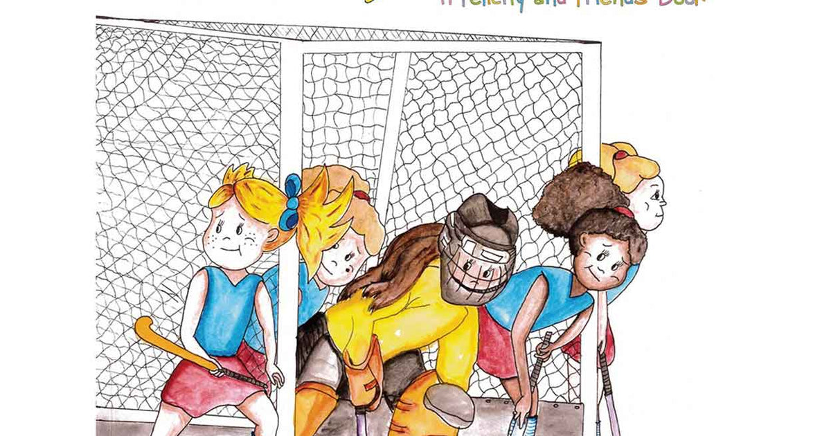 Children's Softcover Book Felicity Flies Field Hockey